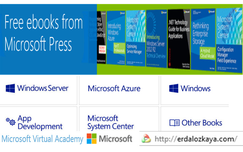 Free e-Books from Microsoft Press by Erdal Ozkaya – Dautti