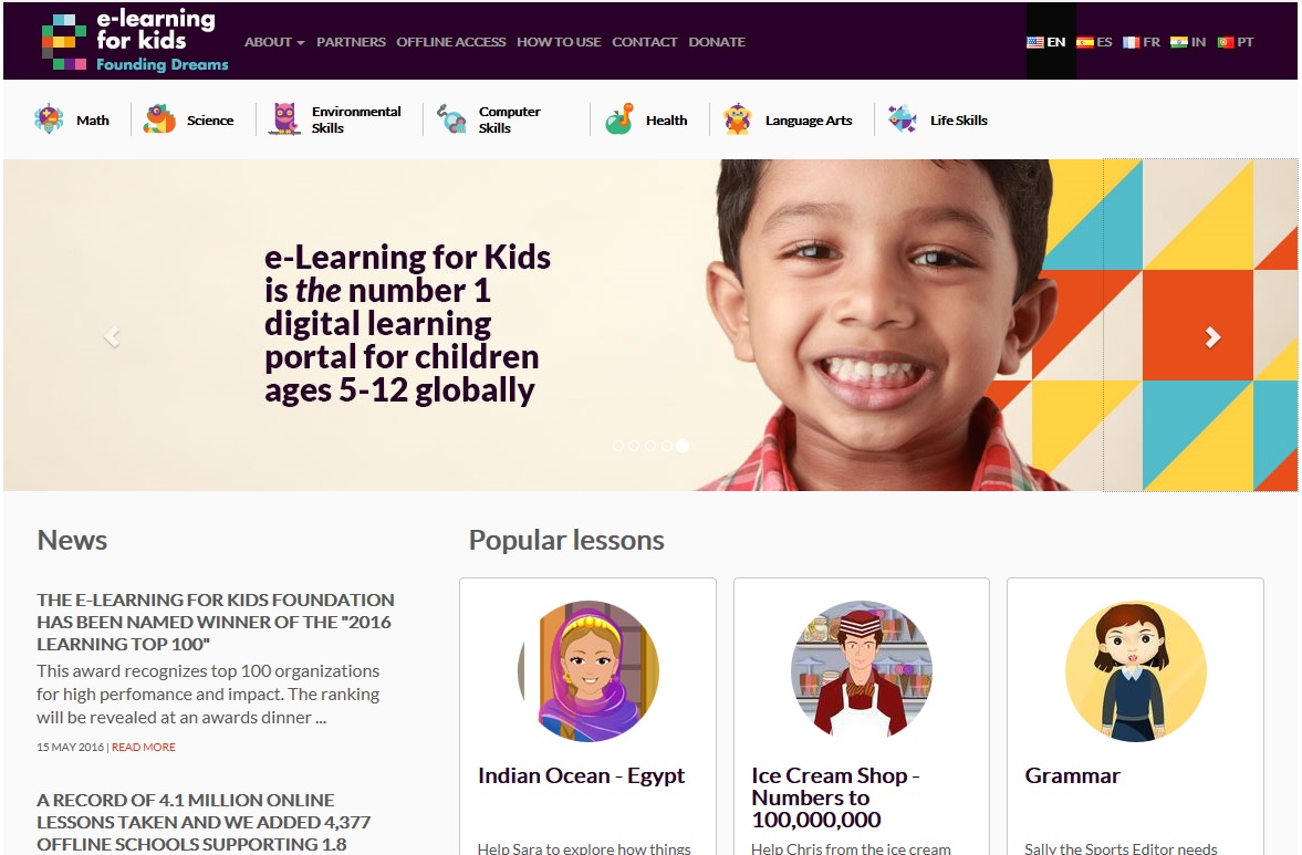 Web of the Week: e-Learning for kids – Dautti