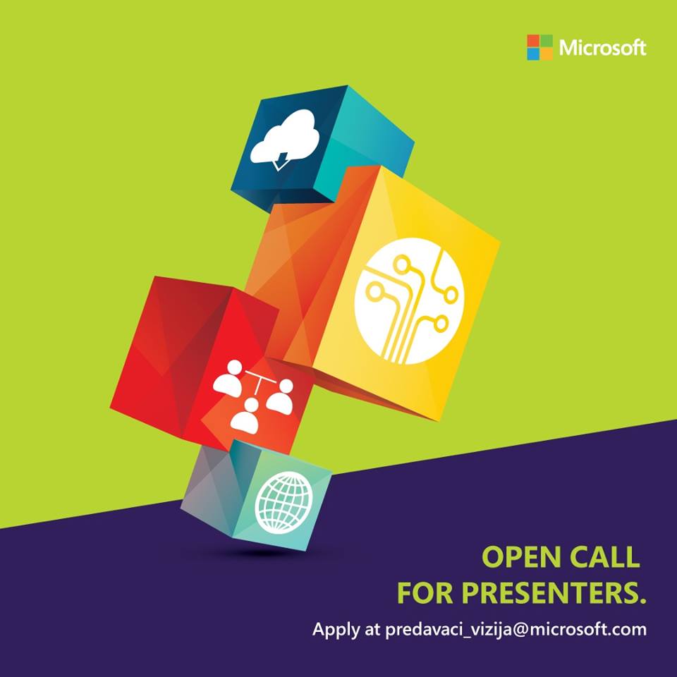 Microsoft Vizija: Reloaded – Open Call for Presenters – Dautti